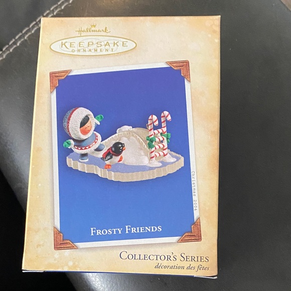 Hallmark | Holiday | Hallmark Frosty Friends Ornament Vintage 204 With ...